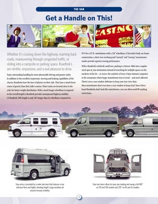 2014 Roadtrek Class B Motorhomes | PDF | Automotive