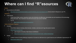 R Programming Overview | PPT
