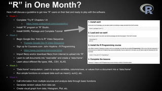 R Programming Overview | PPT