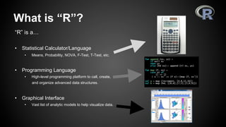 R Programming Overview | PPT