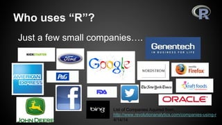 R Programming Overview | PPT