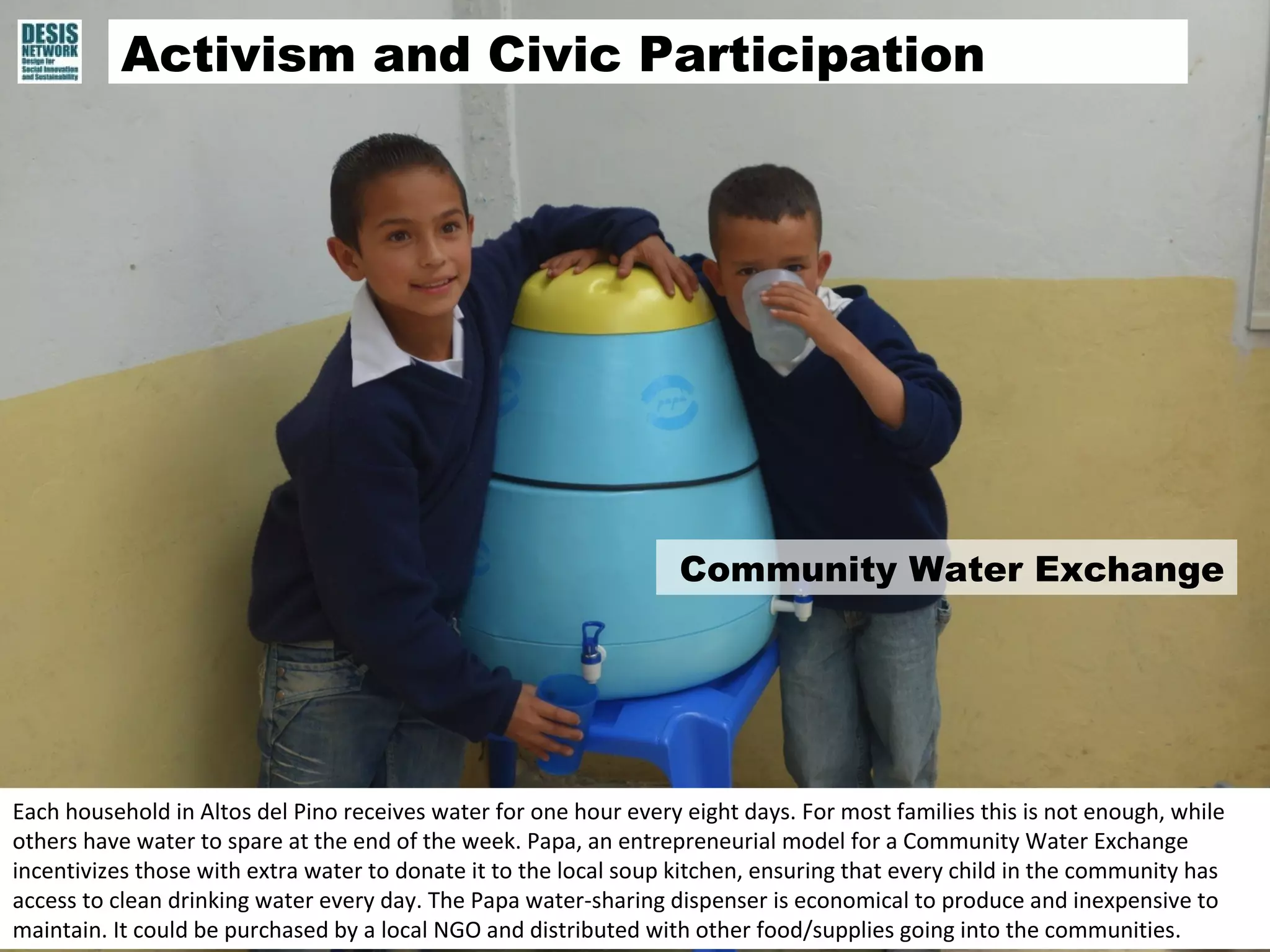 2014 Designmatters safe agua | PPT