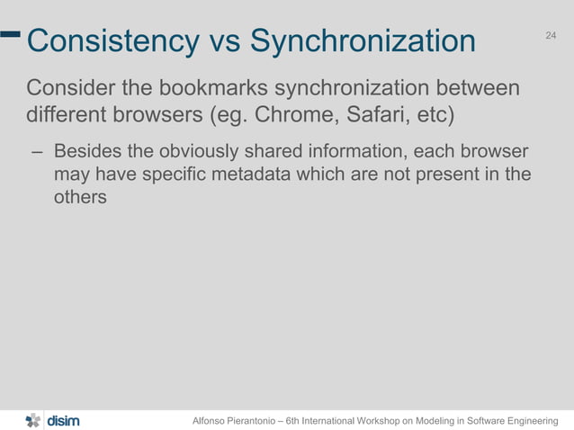 Non determinism and bidirectional model transformations | PPT