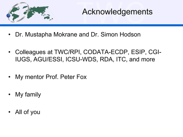 Why Data Science Matters - 2014 WDS Data Stewardship Award Lecture | PPT