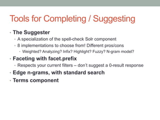 Solr: 4 big features | PDF | Databases | Computer Software and Applications