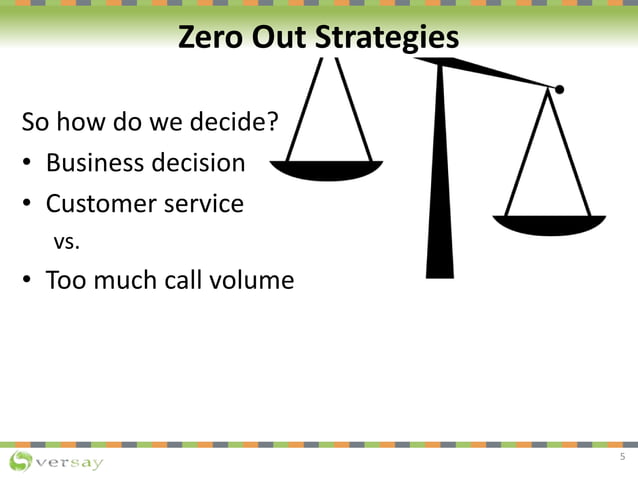 SpeechTEK University Outtakes 2014: Zero Out Strategies | PPT