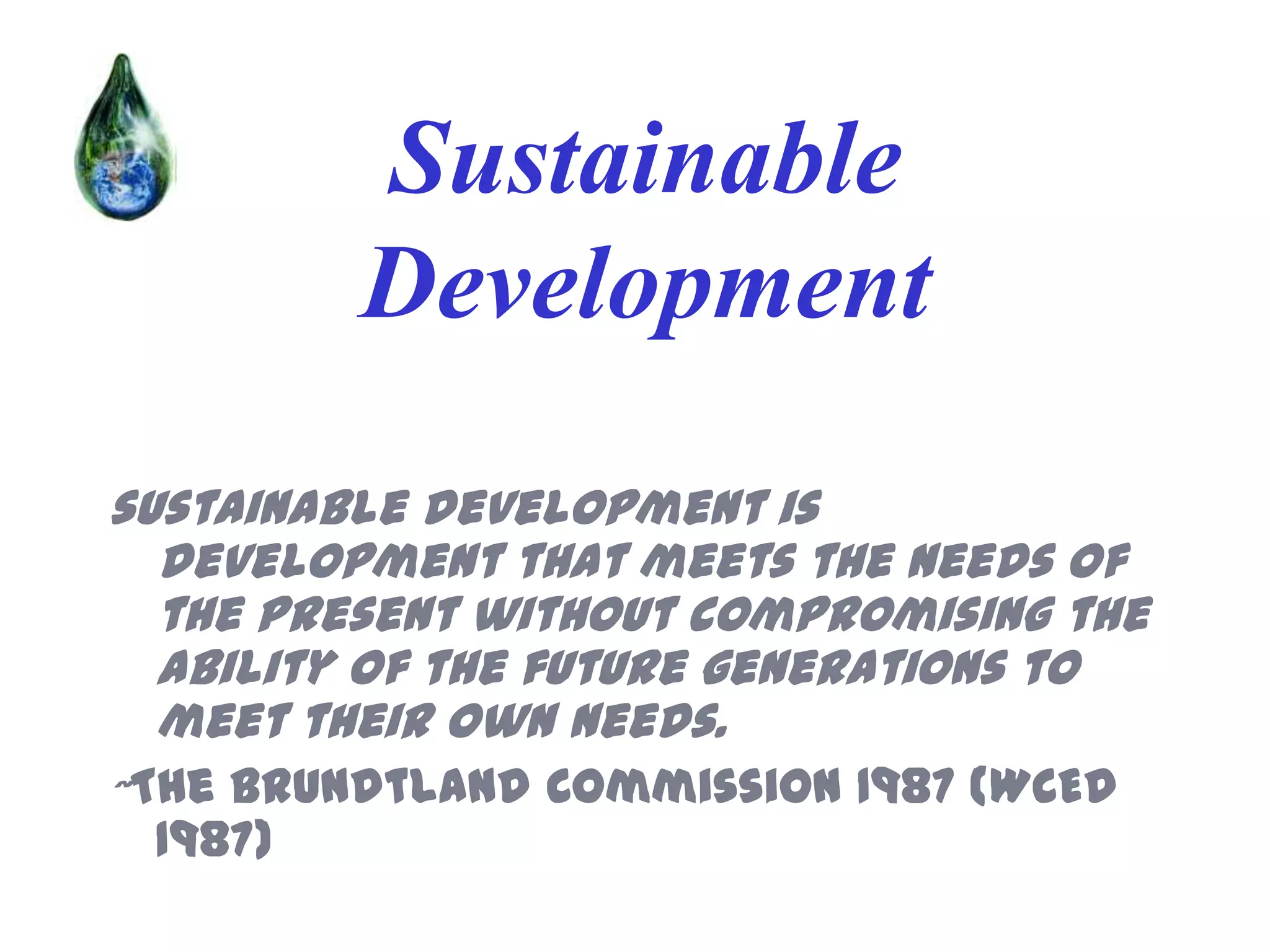 Introduction to Sustainability | PPTX