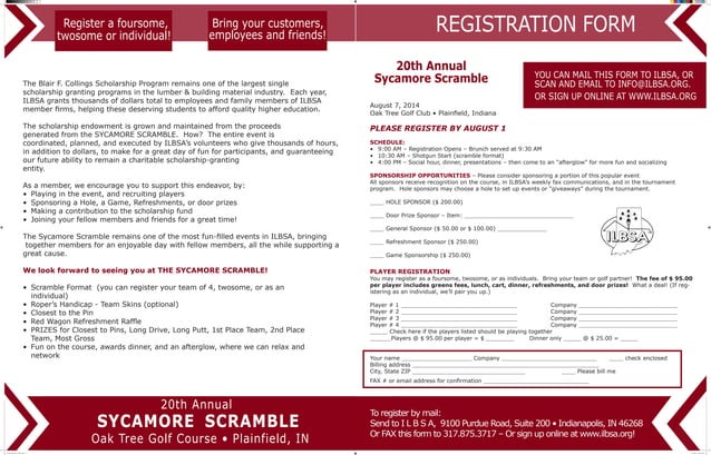 2014 Sycamore Brochure | PDF