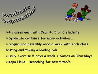 2014 syndicate info for parents | PPT