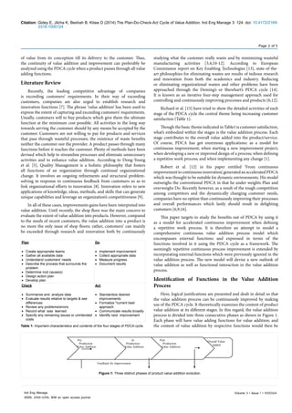 2014 the plandocheckact-cycle-of-value-addition-2169-0316.1000124 | PDF