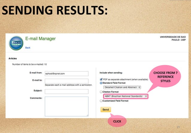 Tutorial CINAHL: basic module | PPT