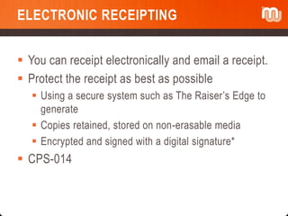 Consolidated Receipts in Raisers Edge and CRA Tax Receipting Guidelines ...