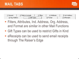 Consolidated Receipts in Raisers Edge and CRA Tax Receipting Guidelines ...