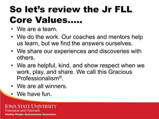 2014 what is jr. fll disaster blaster season | PPT