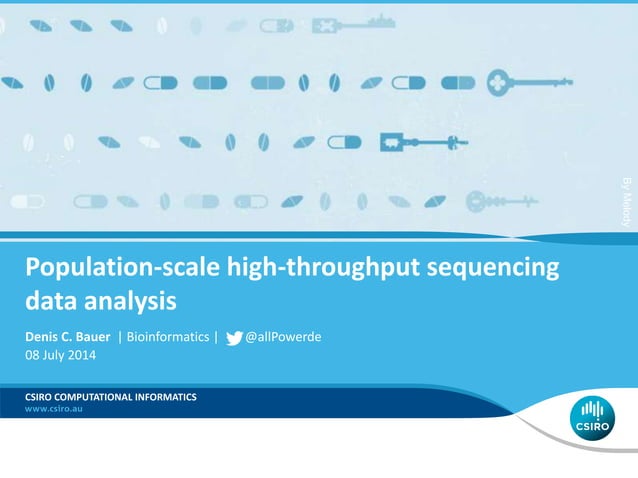 Population-scale high-throughput sequencing data analysis | PPTX | Computer Software and ...