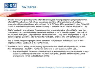 2014 workplace flexibility_survey_overview of fw_as | PPTX