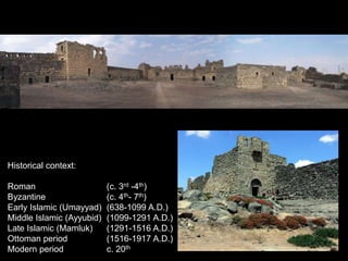 State of conservation of the architectural structure of the castle of ...