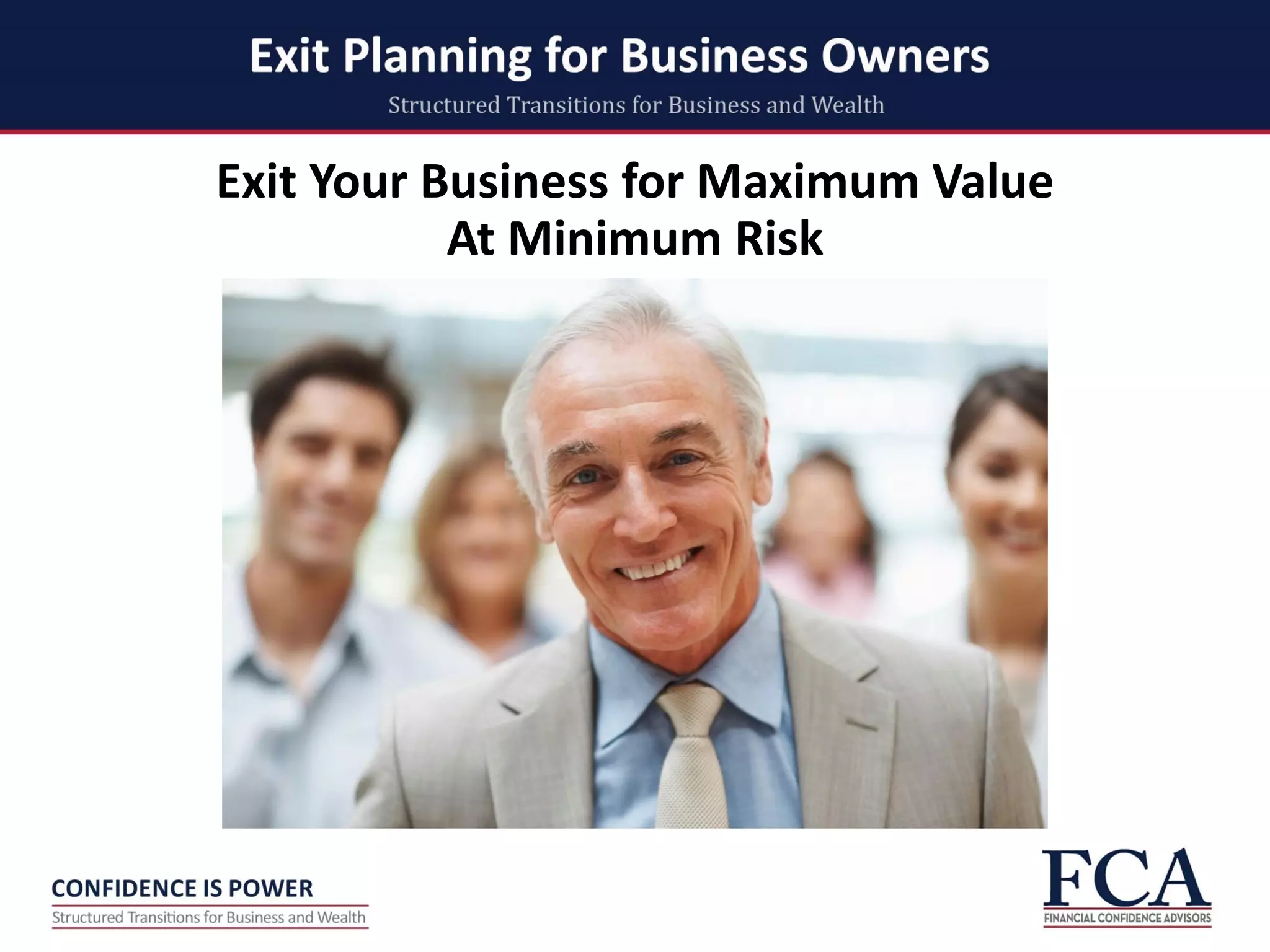 Seven Step Exit Planning Process™ | PPT