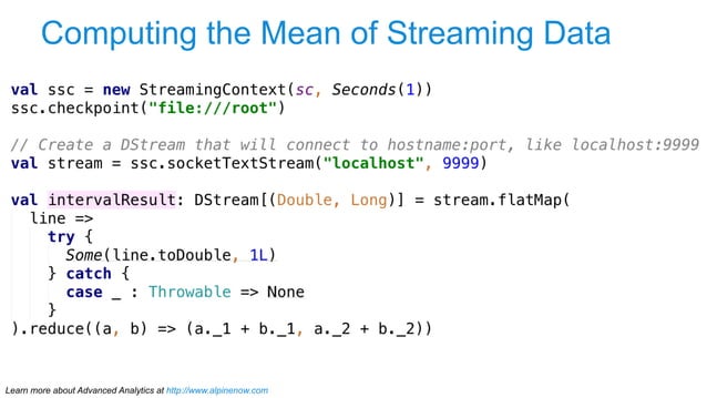2015 01-17 Lambda Architecture with Apache Spark, NextML Conference | PPT
