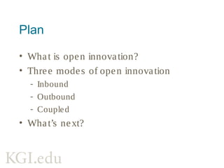 Open Innovation: The First Decade | PPT
