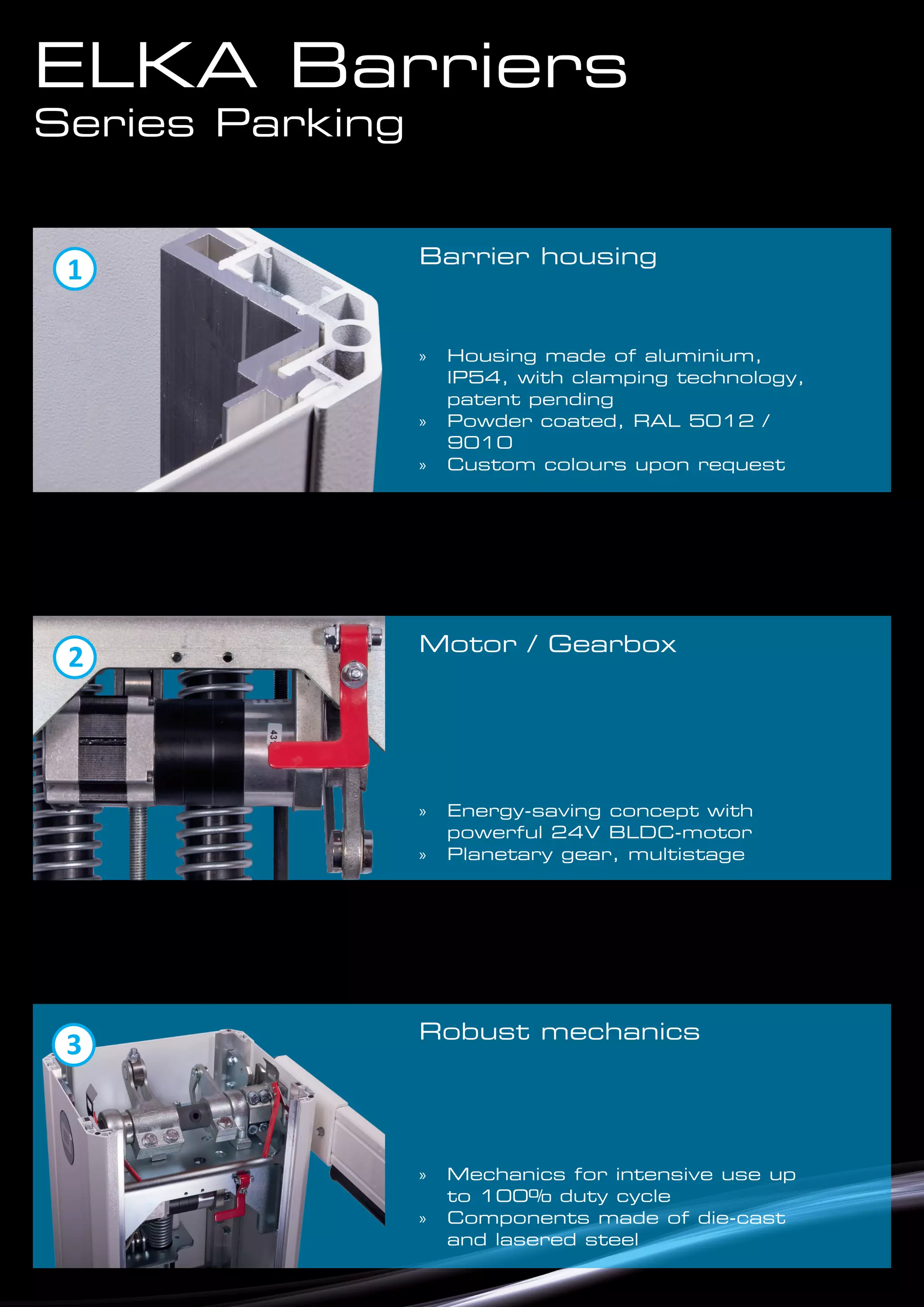 ELKA Barriers Series Parking | PDF