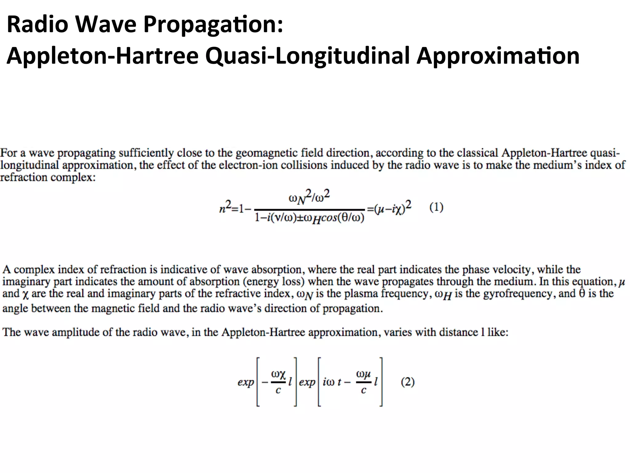 2015-02-20: Review of Hargreaves [1969]: Auroral Absorption of HF Radio ...