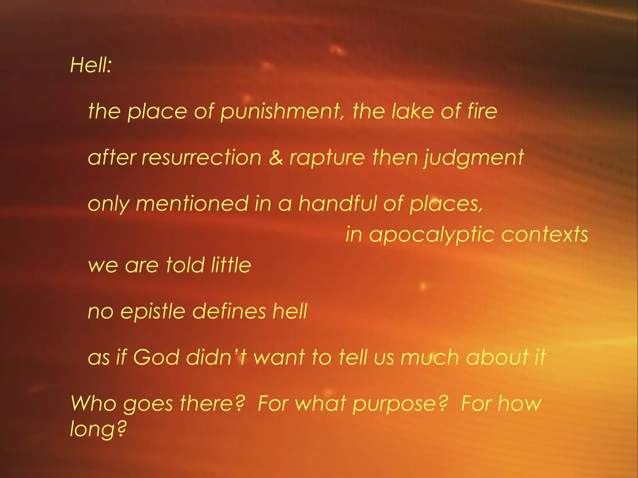 Restorationism (aka Christian Universalism) | PPT | Christianity ...