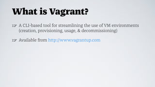 An Introduction to Vagrant and Docker | PDF