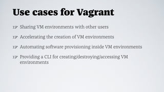 An Introduction to Vagrant and Docker | PDF