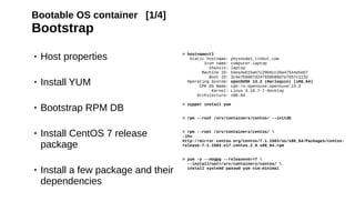Containers with systemd-nspawn | PPT