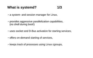 Containers with systemd-nspawn | PPT