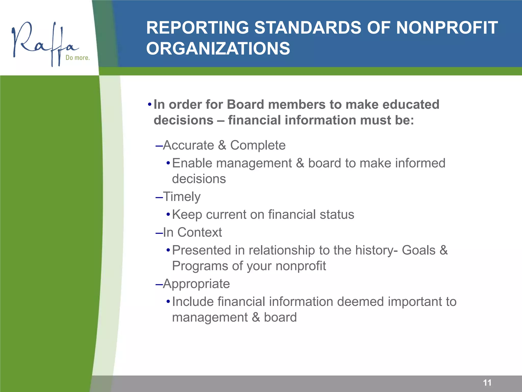 2015 04-30 Nonprofit Financial Management | PDF