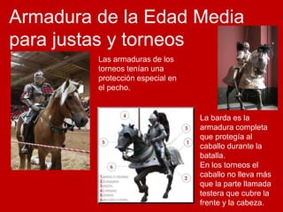 LAS ARMADURAS MEDIEVALES | PPTX