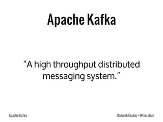 2015-04-15 | Apache Kafka (Vienna Scala User Group) | PPT