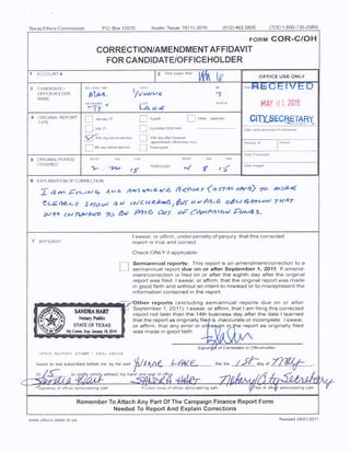 2015 05-01 yvonne (ty) lake - correction amendment affidavit for 04-09 ...