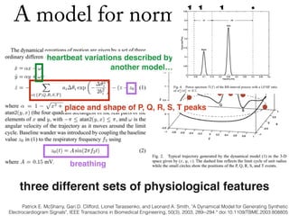 Understanding ECG signals in the MIMIC II database | PDF