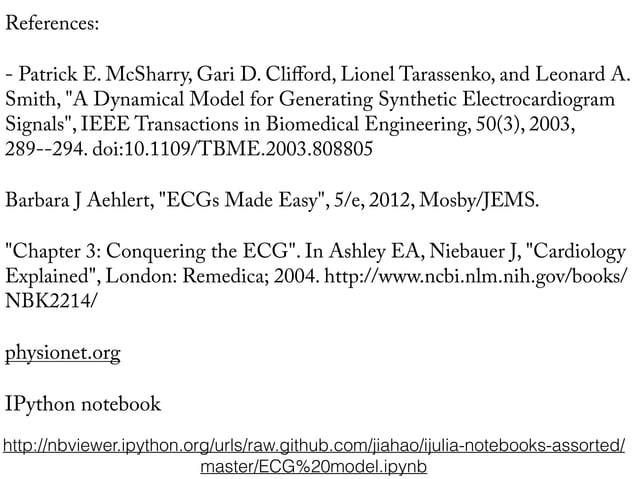 Understanding ECG signals in the MIMIC II database | PDF