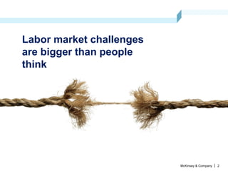 McKinsey Global Institute Report - A labor market that works ...