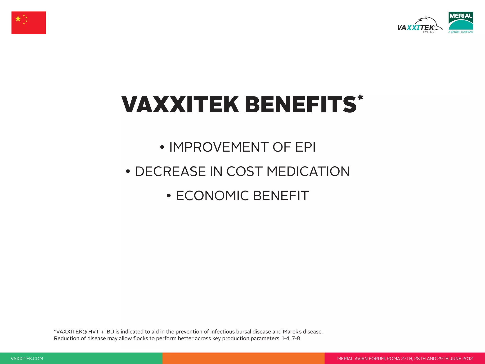 VAXXITEK HVT + IBD - Field Study - China - Merial | PPT