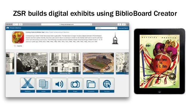 Building Library Exhibits with BiblioBoard Creator