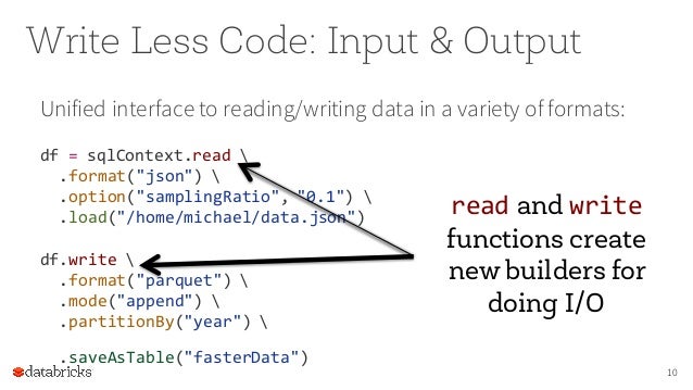 DataFrame: Spark's new abstraction for data science by Reynold Xin of…
