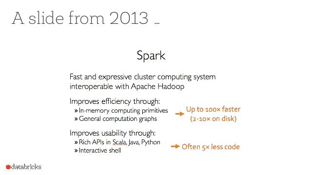 DataFrame: Spark's new abstraction for data science by Reynold Xin of…