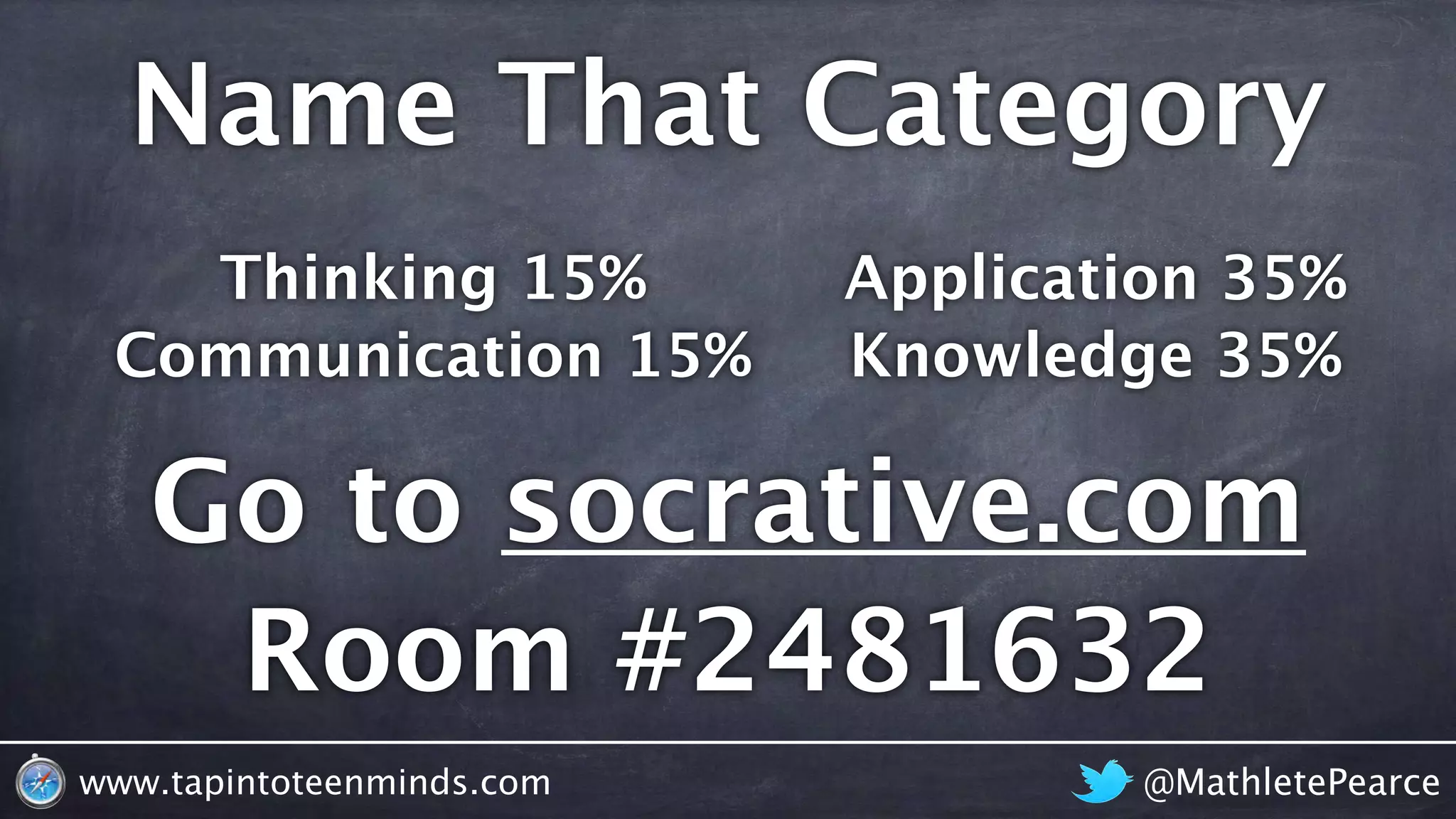 Gamifying the Math Classroom With Standards Based Grading | PPT