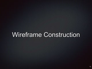 Intro to Wireframing | PPTX | Web Development | Internet