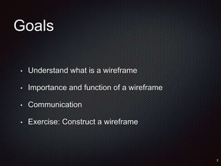 Intro to Wireframing | PPTX