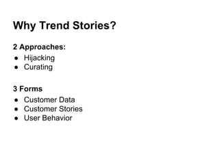 Creating Killer Trend Stories with Redis Labs' Cameron Peron | PDF