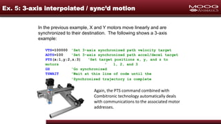 Combitronic: Multi-axis Control with Animatics SmartMotors | PPTX