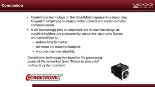 Combitronic: Multi-axis Control with Animatics SmartMotors | PPTX