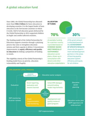 Global Partnership for Education Brochure | PDF