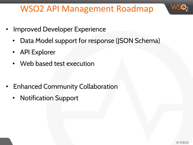 WSO2 API Platform: Vision and Roadmap | PPT